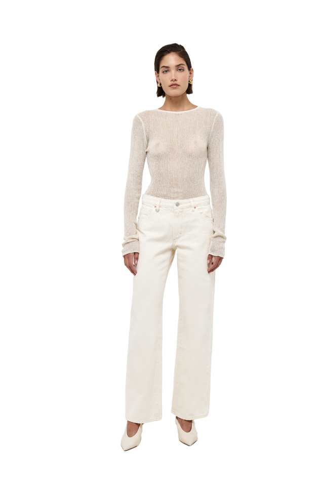 Daria Boyfriend Light Cream | Neuw | Thomas's Marlborough