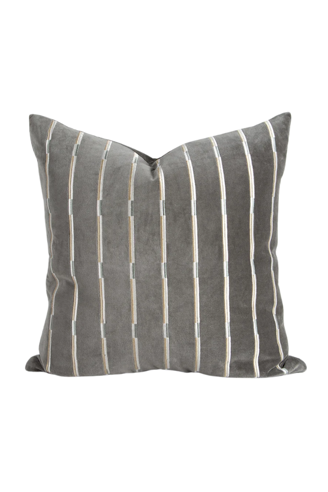 Eden Slate Cushion | Baya Living