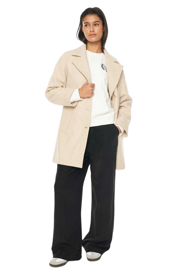 Sienna Wool Coat | Huffer | Thomas's Marlborough